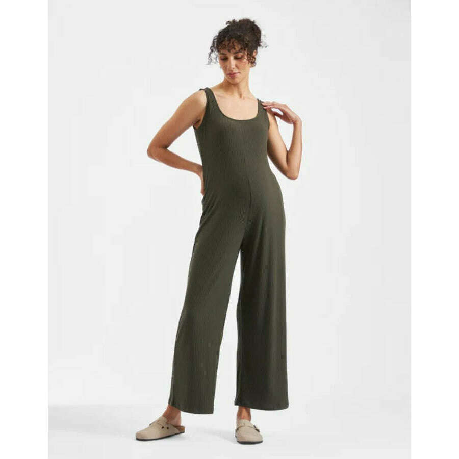 Ripe Bobby Rib Jumpsuit | Maternity Wear – Bellies In Bloom