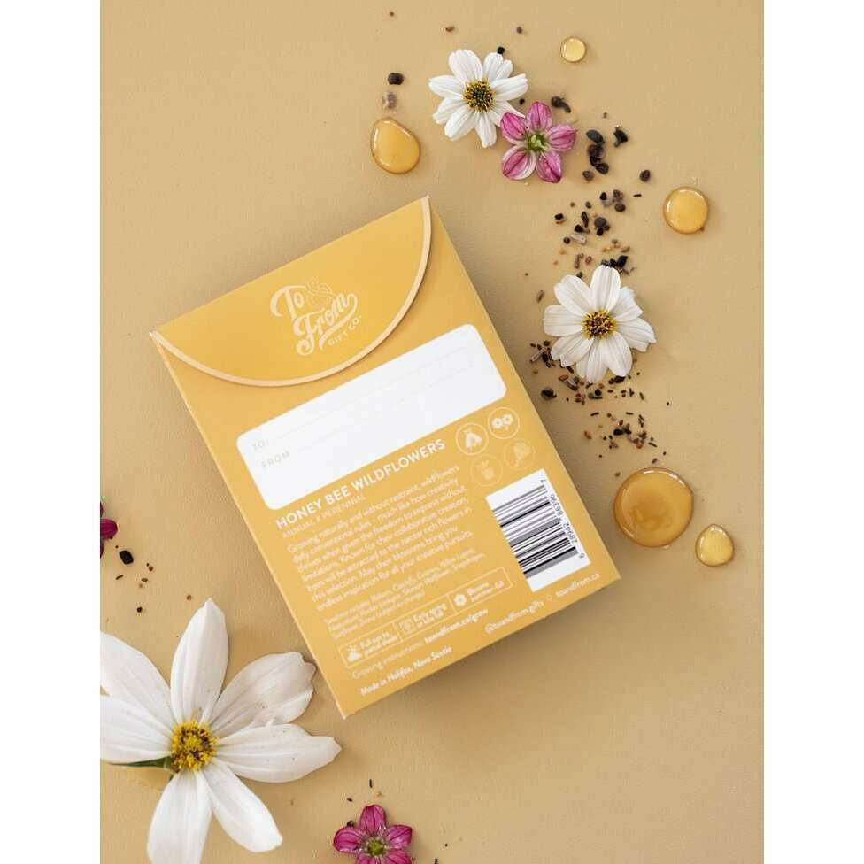 To & From Gift Co Floriography Seed Packet - Honey Bee Wildflowers ...